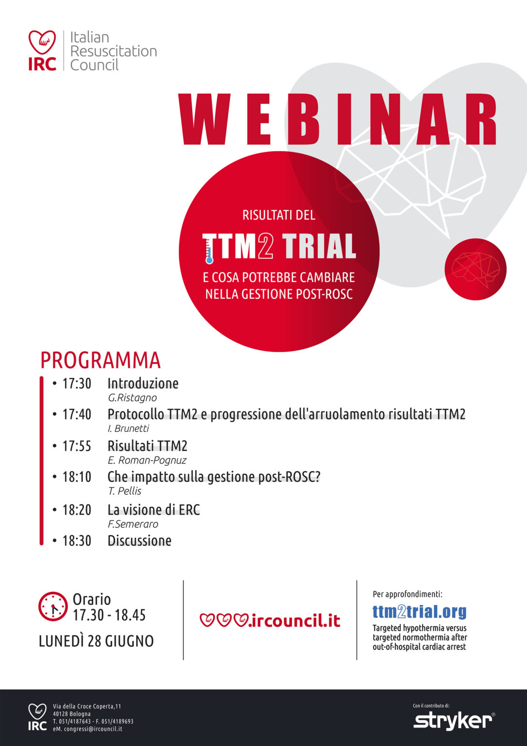 Risultati del TTM2 trial e cosa potrebbe cambiare nella gestione post-ROSC – IRC Congressi