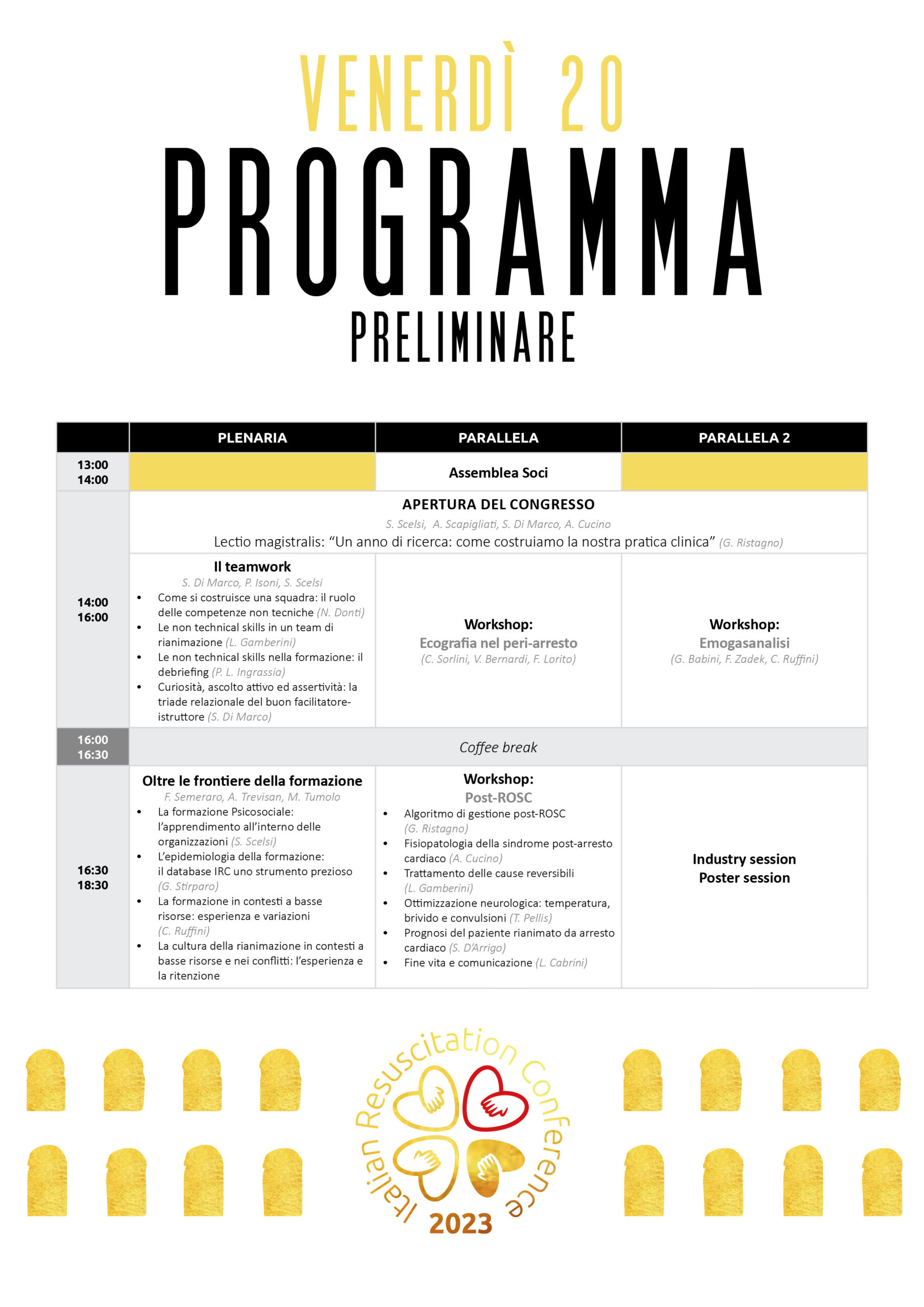 Programma – IRC Congressi