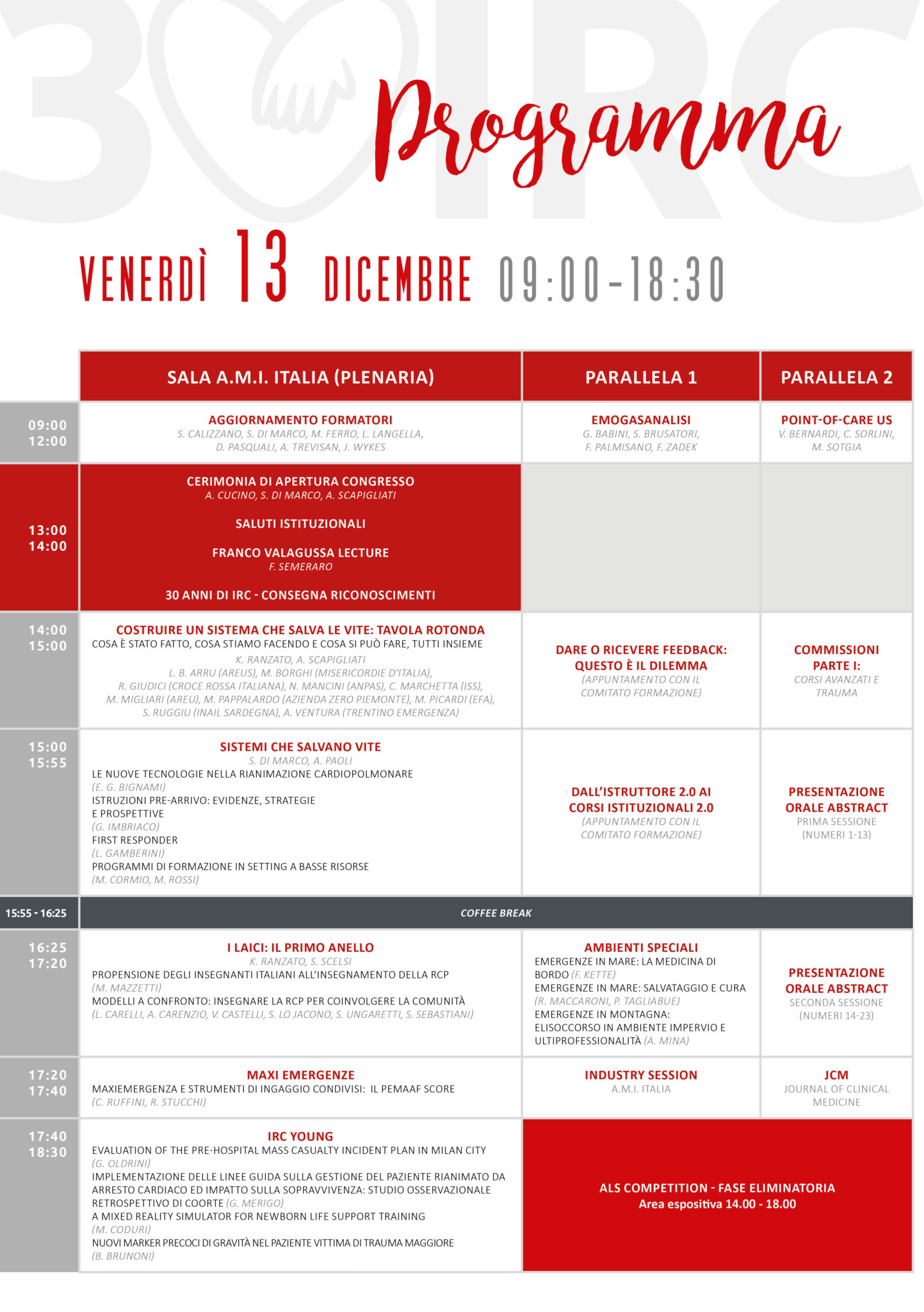 Programma 2024 – IRC Congressi