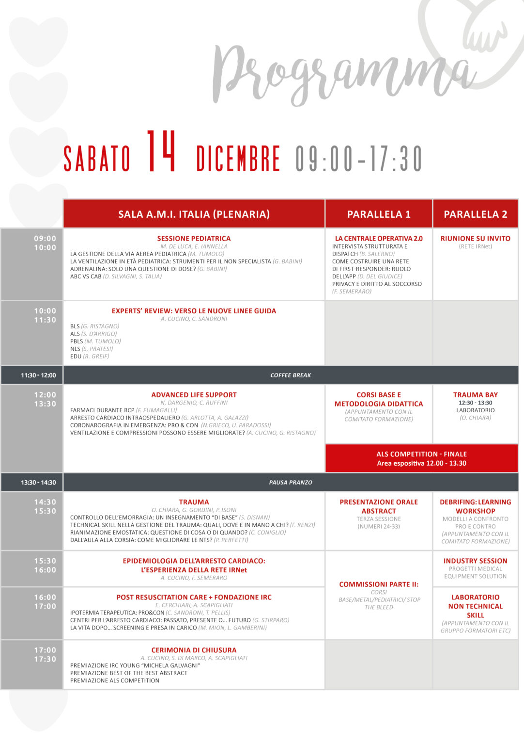 Programma 2024 – IRC Congressi